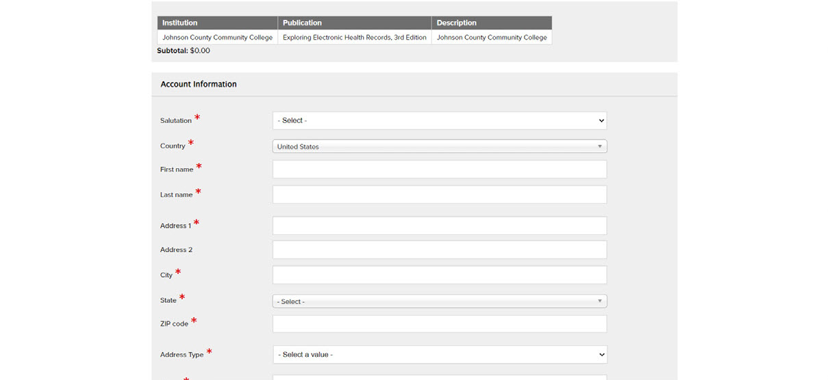 Requesting a 17-Day Trial Access Code | Kendall Hunt Support Portal